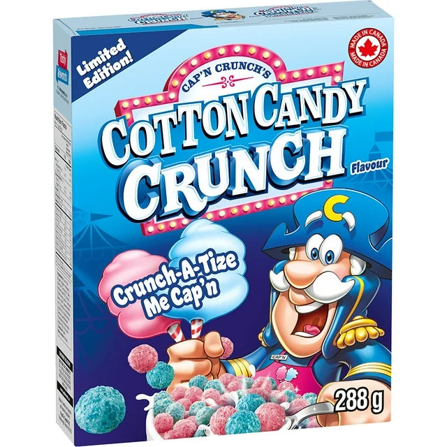 Cap’n Crunch’s Cotton Candy Crunch – So Sweet Canada