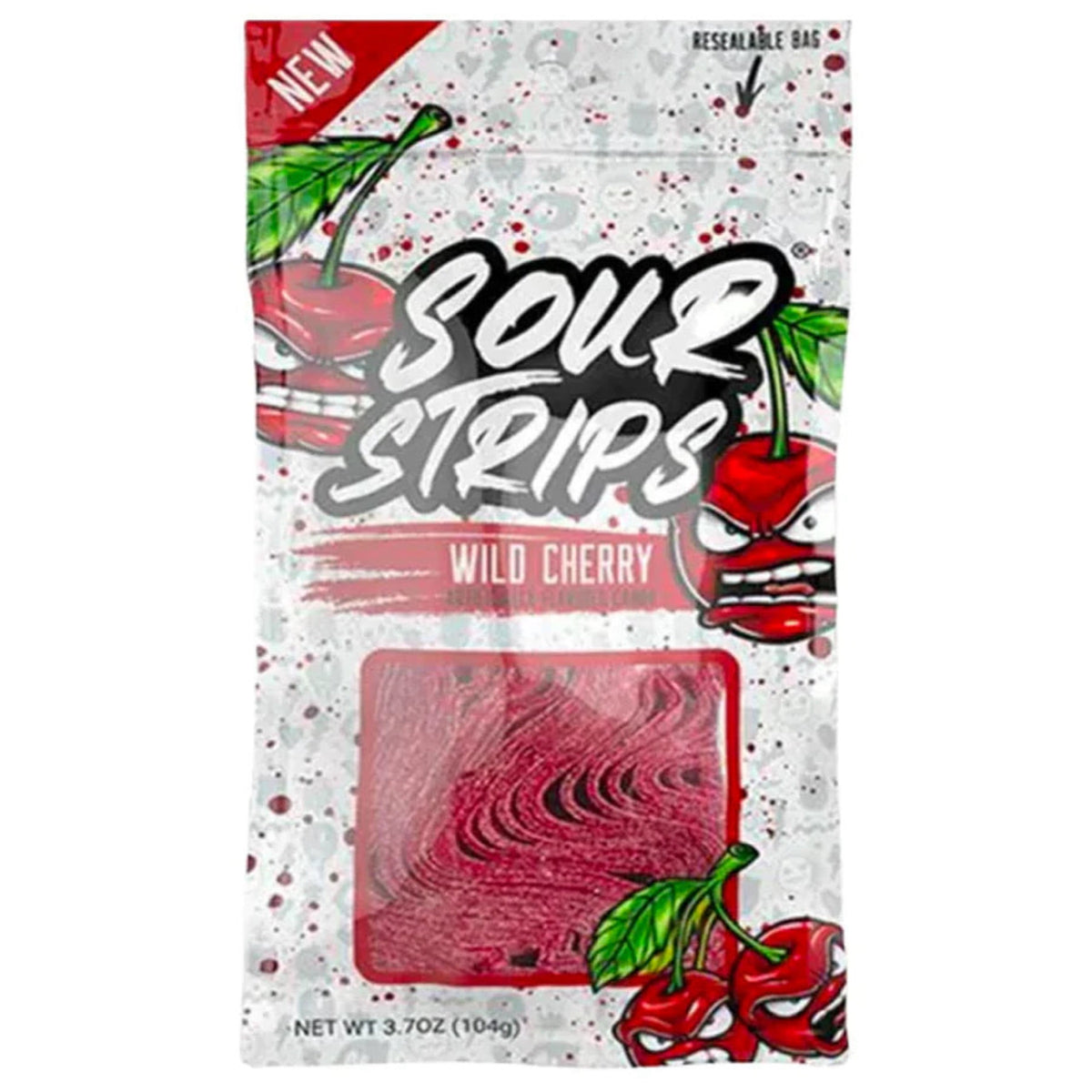 Sour Strips Wild Cherry – So Sweet Canada