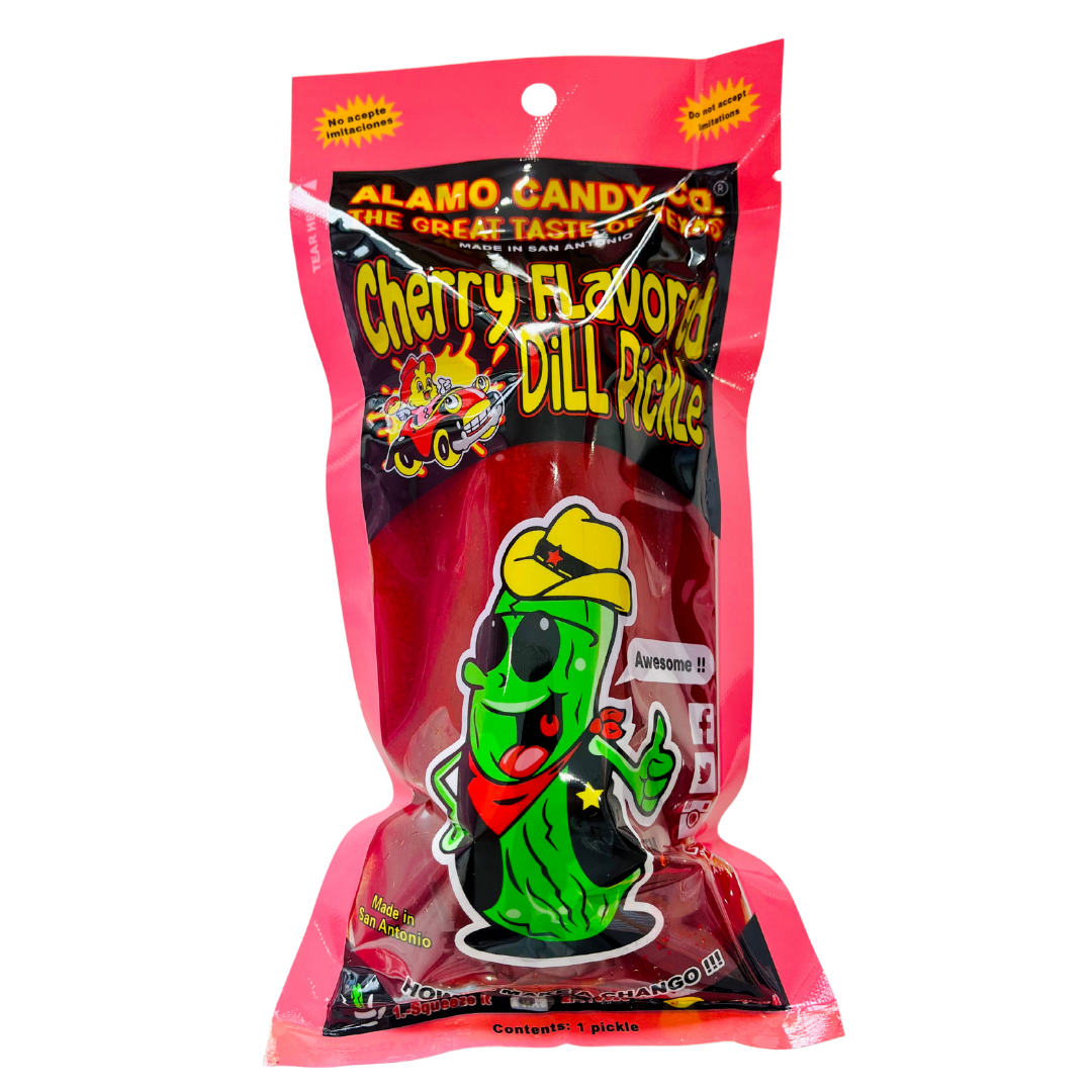 Alamo Candy Co Cherry Dill Pickle – So Sweet Canada