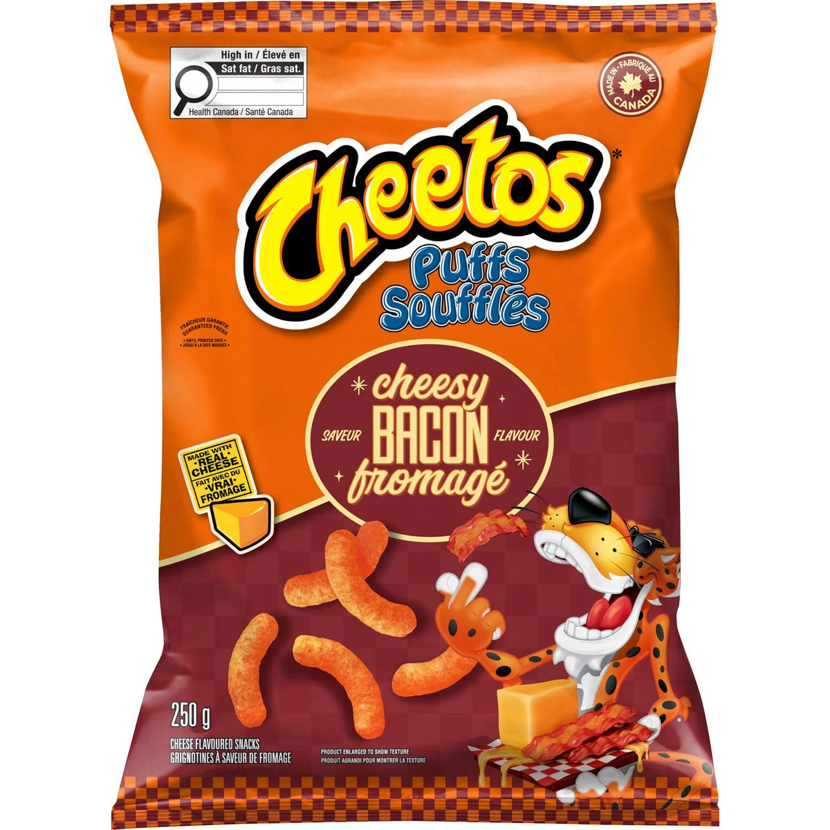 Cheetos Puffs Cheesy Bacon – So Sweet Canada