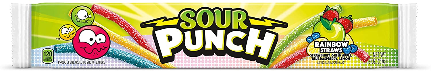 Sour Punch Rainbow Straws – So Sweet Canada